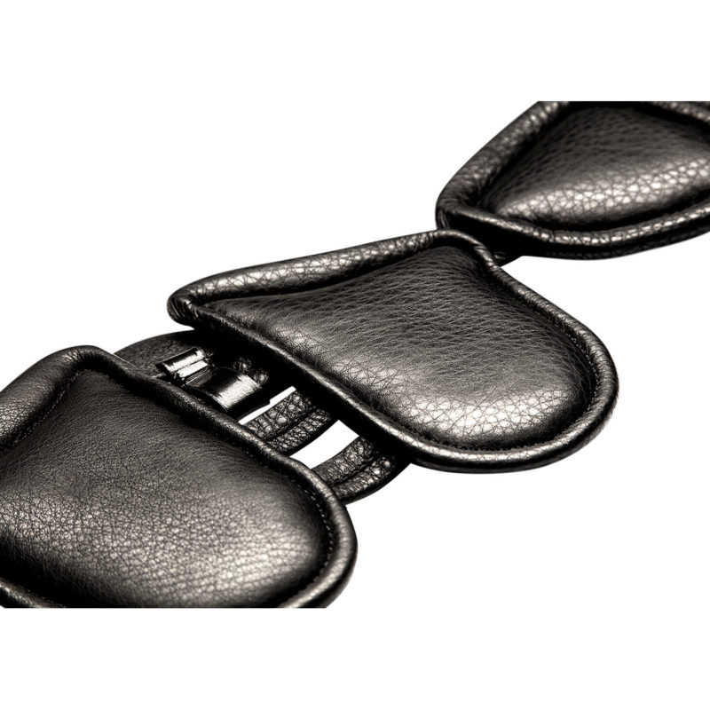 Scharf Limited Edition Freedom Dressage Girth - Black with White Piping ...