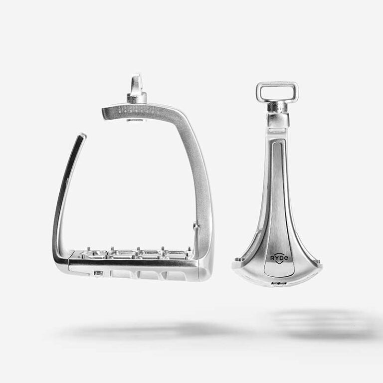 RYDE Adjustable Stirrups - Silver - The Centre Line